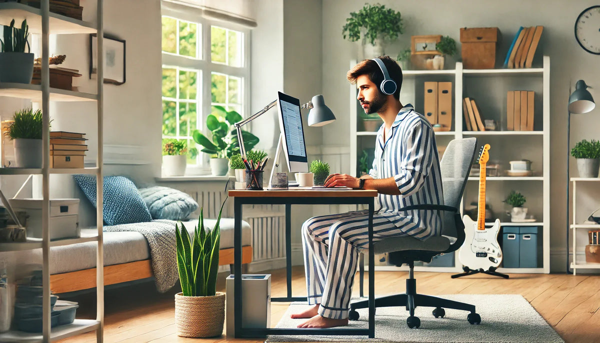 Télétravail en Pyjama 👩‍💻 : Clé de la Productivité en 2024 ? – Pyjama ...